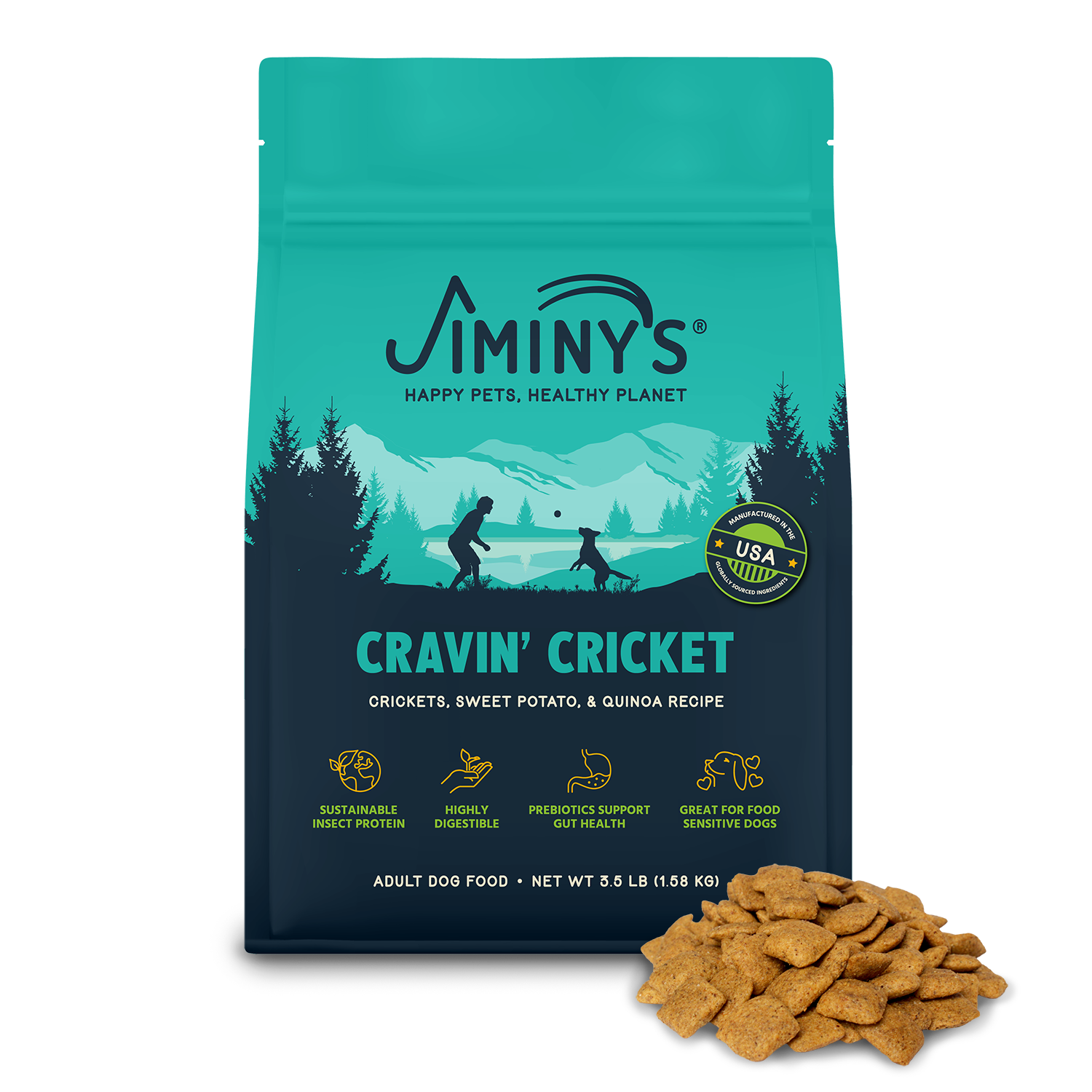 Jiminy's | Wholesome Dog Food and Treats Made From Insect Protein